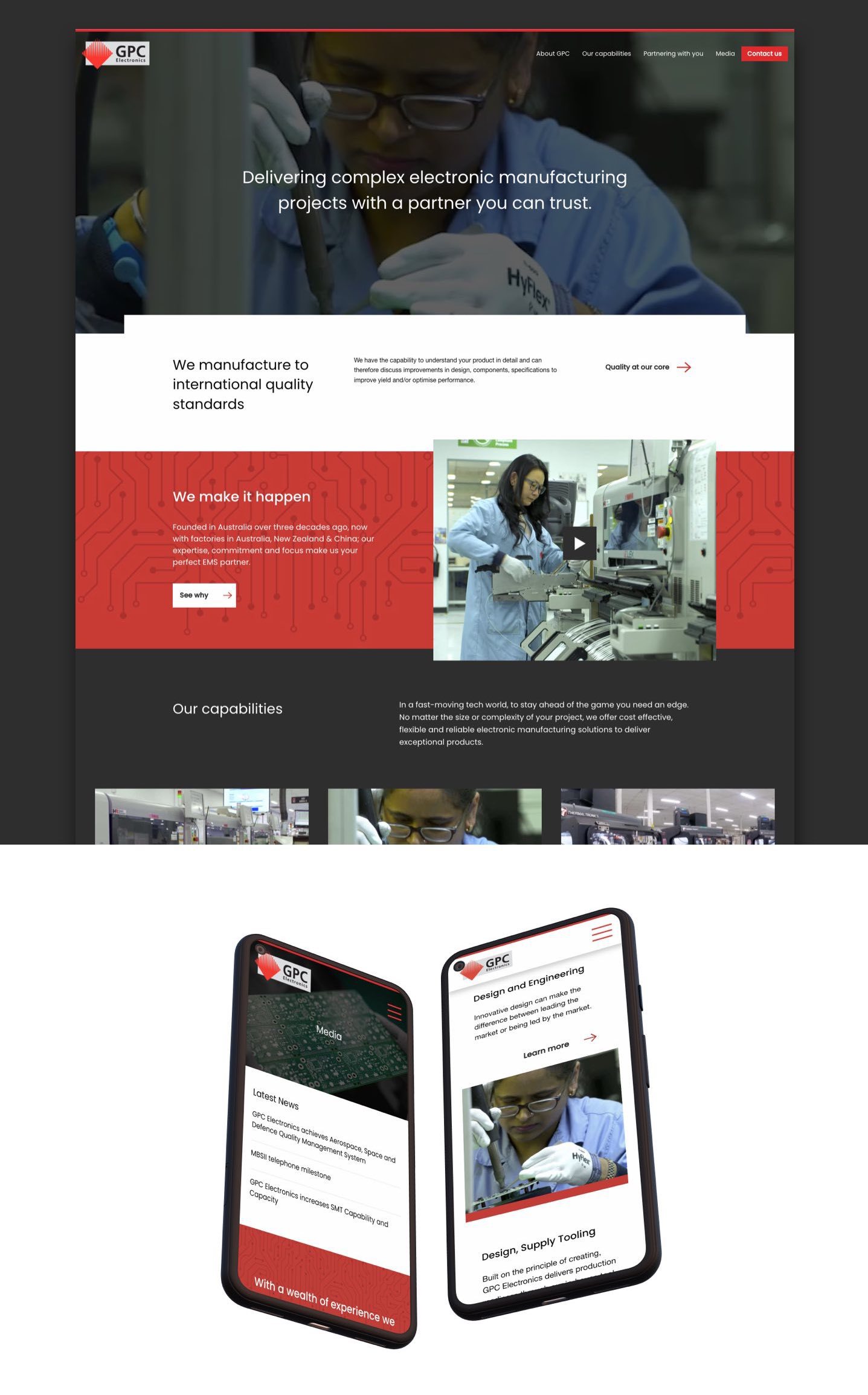 A new website delivering services and credentials… | Art of Multimedia